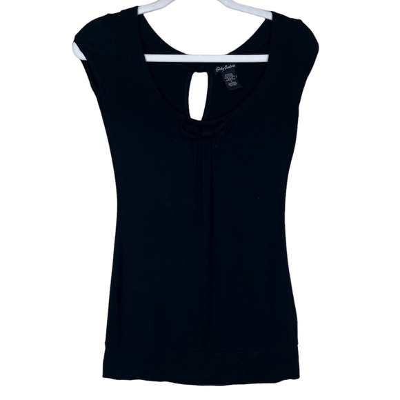 Body Central | Tops | Body Central Scoop Neck Bow Short Sleeve Small ...
